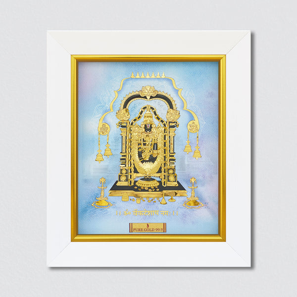 Balaji Frame – Try Premium Temple Gold Art Decor | Prima Art